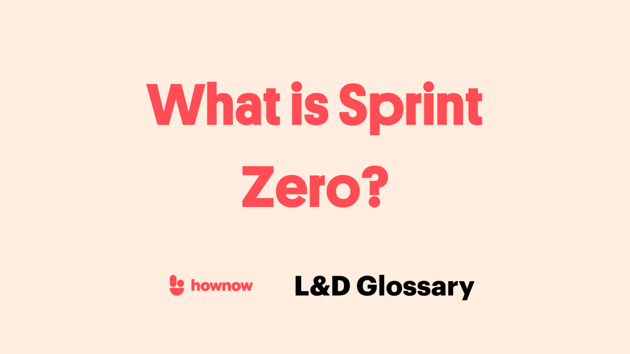 What is Sprint Zero?